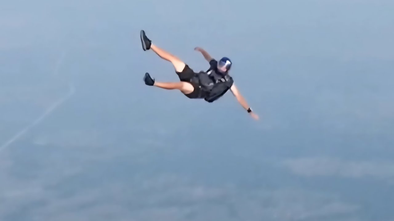 Jump #73 (First Freefly/Sit Fly attempt) - YouTube