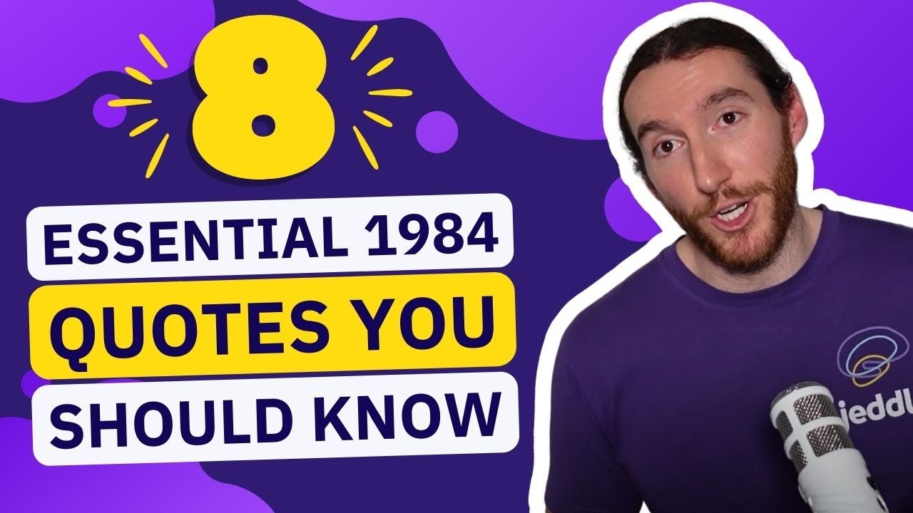 8 ESSENTIAL 1984 QUOTES YOU SHOULD KNOW - YouTube