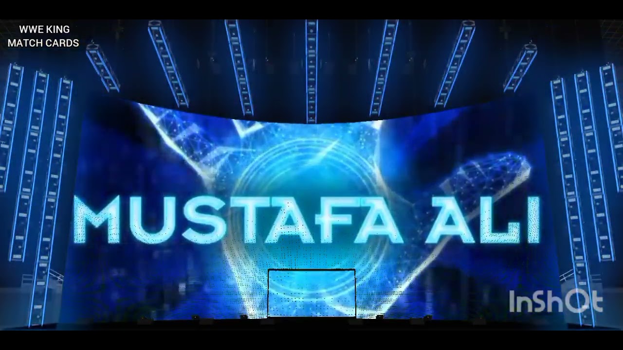 MUSTAFA ALI ENTRACE WWE SMACKDOWN STAGE ANIMATION 2022 - YouTube