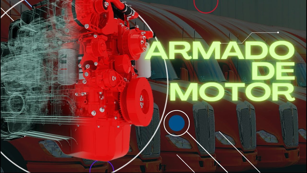Conoce el ARMADO y Funcionamiento de MOTOR - CUMMINS Paso a Paso - YouTube