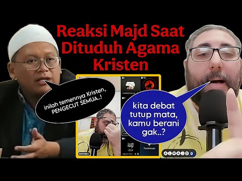 🔴REAKSI ALMAJD SAAT DITUDUH BERAGAMA KRISTEN❗️Ustadz Kang Chan Diajak Debat Sambil Tutup Mata
