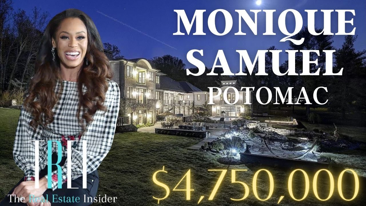 Monique Samuels House Tour | Potomac | $4,750,000 - YouTube