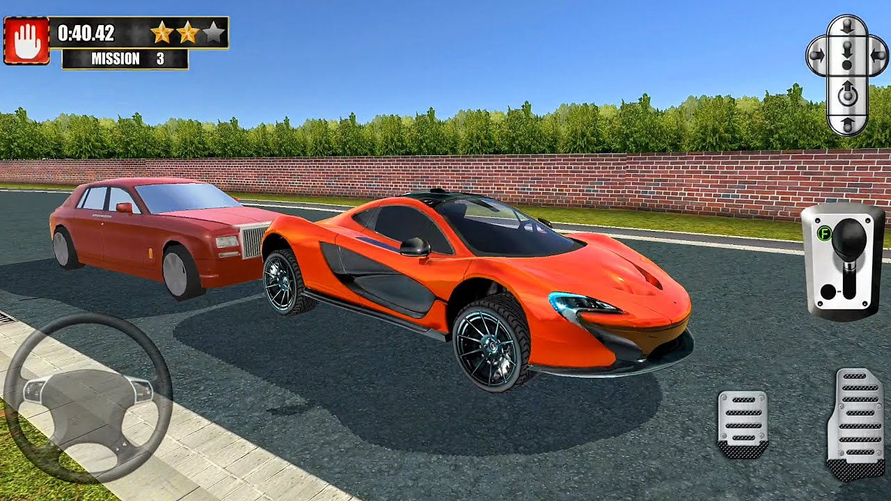 Roundabout Sports Car Sim#3 - Sports Car Driving And Parking 3D ...