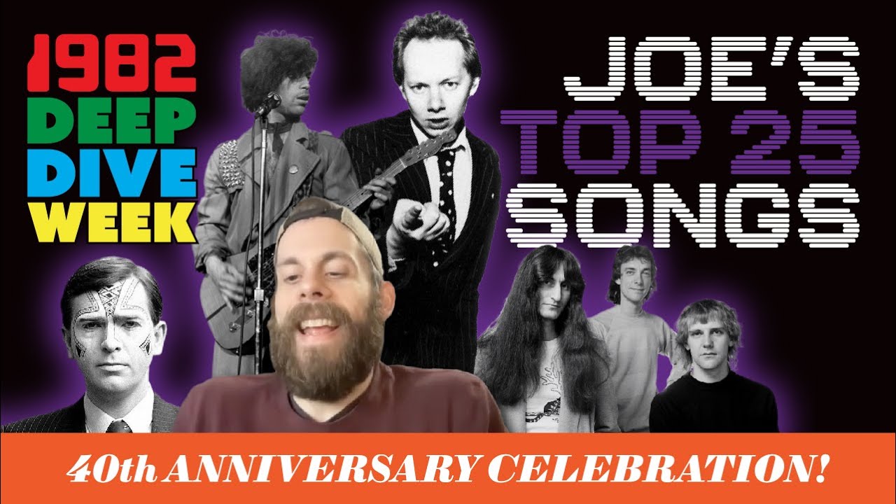 Joe's Top 25 Songs of 1982 - YouTube