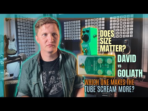 Epic David vs Goliath TUBE SCREAMER Battle | TS Mini vs Origin Halcyon
