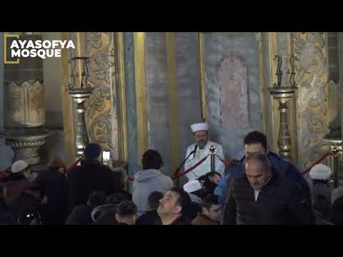 Ayasofya Camii Mihrabiyesi - Ankebut 56-63