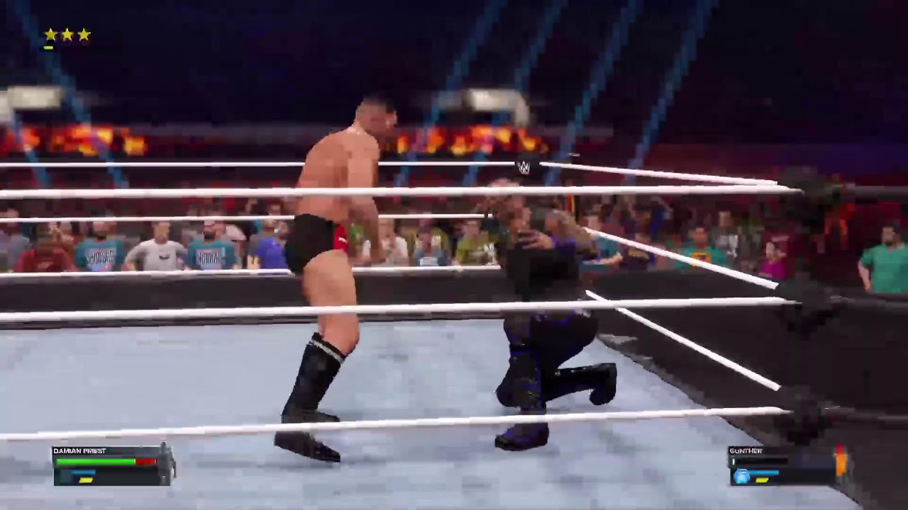 WWE 2K23- Damian Priest vs Gunther ,PS5 gameplay - YouTube