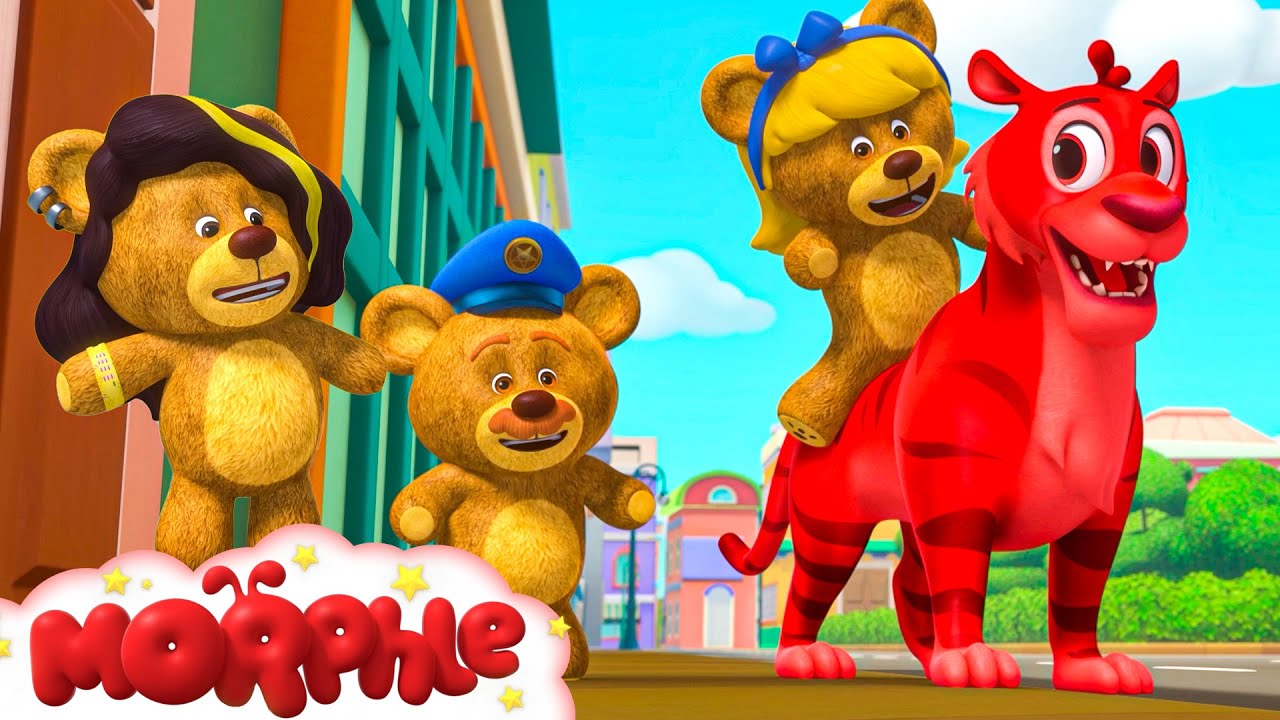 Teddy Bears Everywhere | Fun Animal Cartoons | @MorphleTV | Learning ...