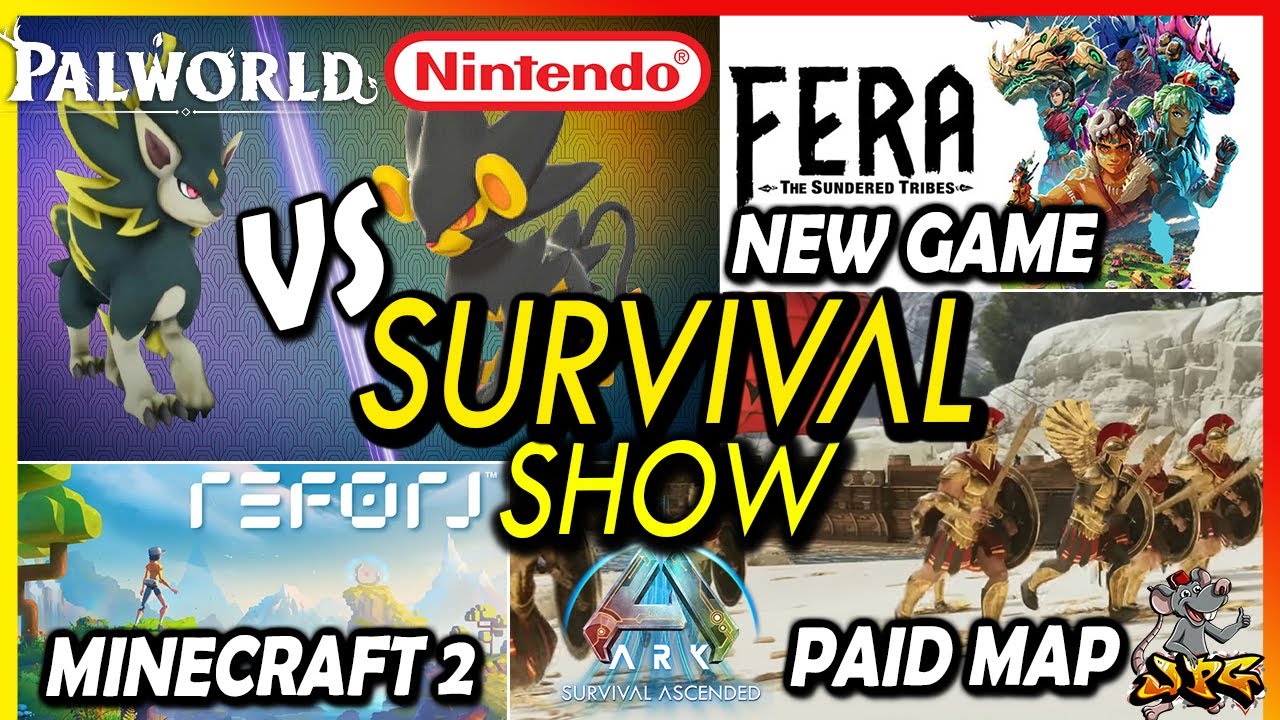 PALWORLD Sued By Nintendo! Ark Paid Map! New Monster Game Fera ...
