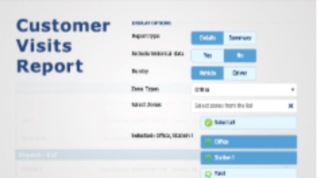 How to Use The Customer Visits Report - YouTube