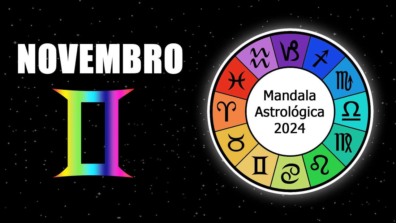 SIGNO G MEOS Tar Novembro E Mandala Astrol gica 2024 YouTube