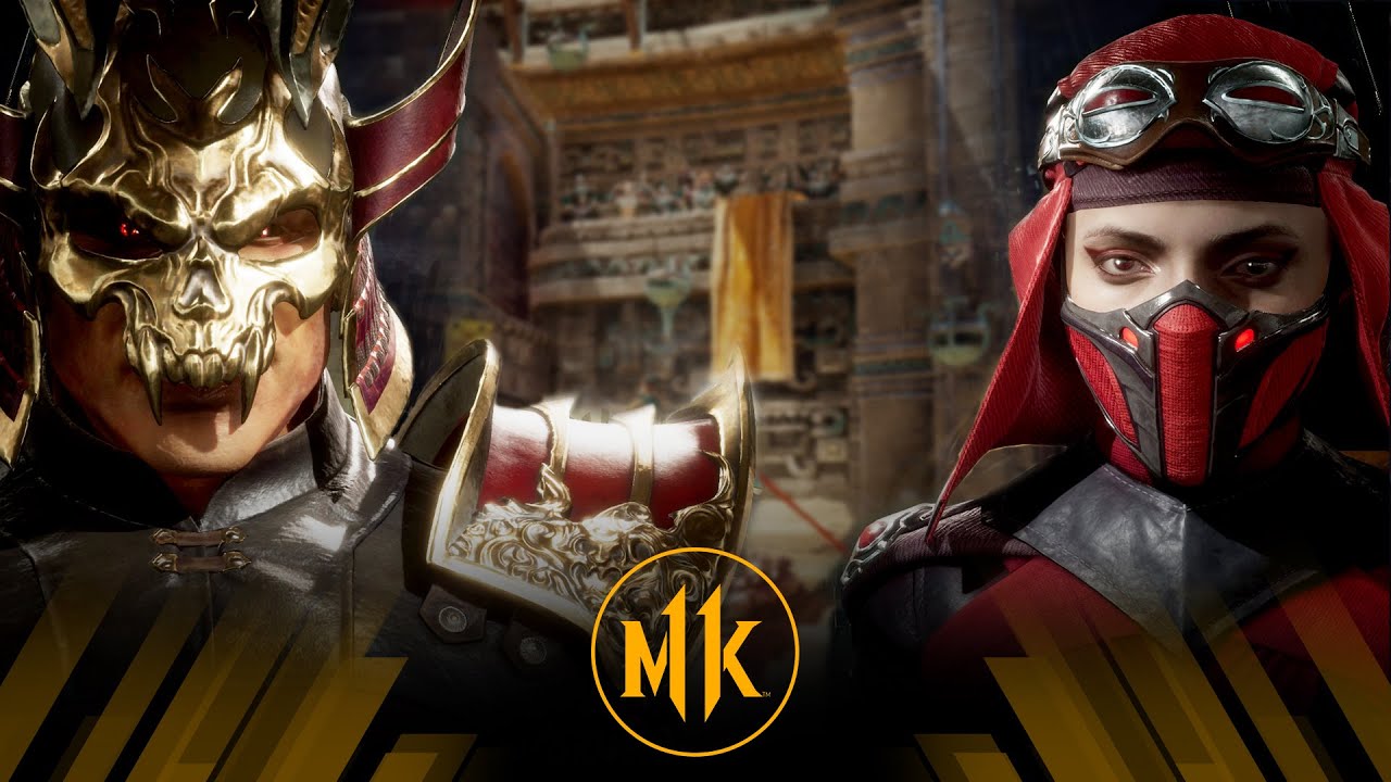Mortal Kombat 11 - Shao Kahn Vs Skarlet (Very Hard) - YouTube