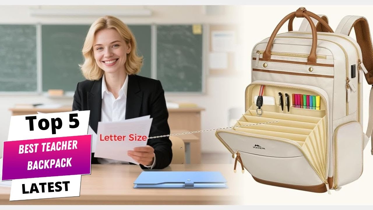 Best teacher backpack: Teacher backpack (Buying Guide) - YouTube