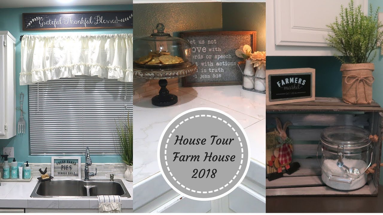 HOME TOUR 2018 | FARMHOUSE | HOUSE | PART 2 - YouTube