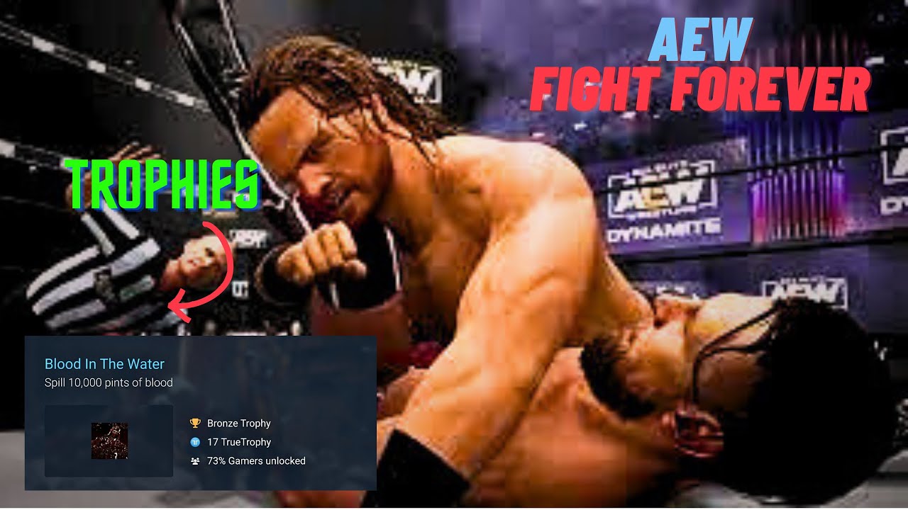 AEW Fight Forever Trophies Revealed? AEW Fight Forever Trophy List ...