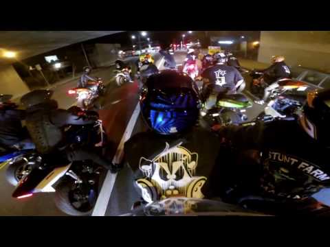 Polis Motorcuları Kovalıyor + Helikopter vs Motor