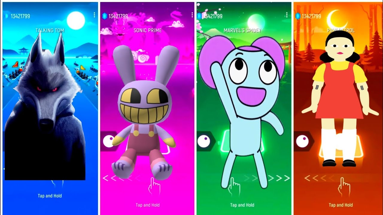 Death🆚Jax_The_Amazing_Digital_Circus🆚Pibby🆚Squid_Game ️Who is best ...