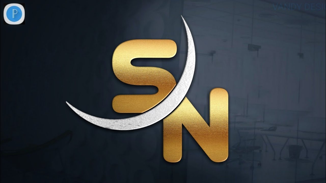 sn logo design || pixellab tutorial || loga kaise banaye pixellab ...