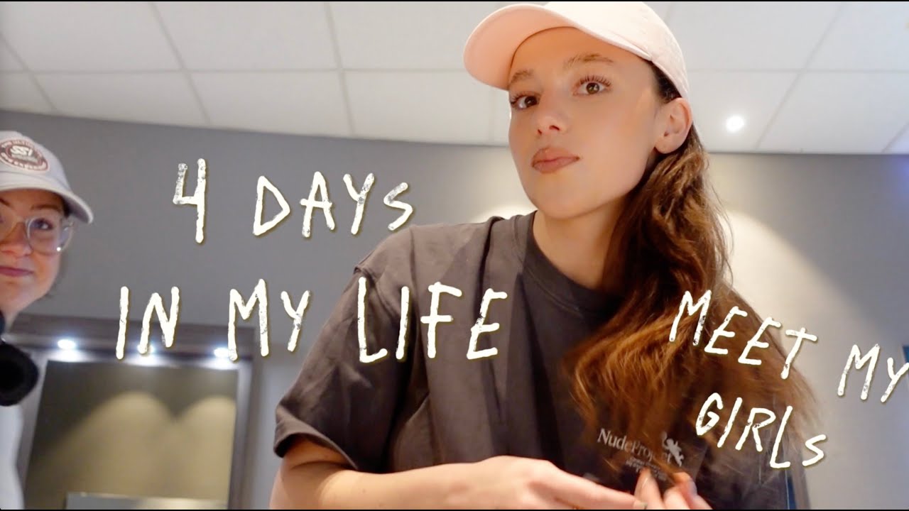 4 days in my life: friends, dinner date, co-working and more - YouTube