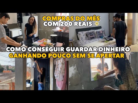 como eu como eu comecei guardar dinheiro para comprar minha casa || detalhe ganhando pouco || 