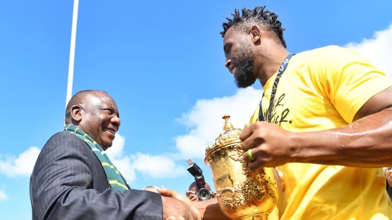 Trophy Tour: Springboks receive presidential certificates | NEWS IN A ...