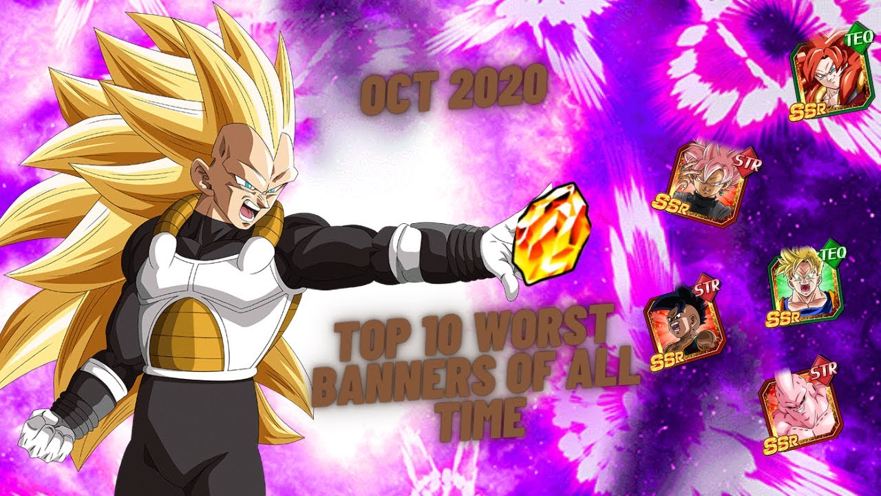 Top 10 Worst Banners of All Time (DBZ: Dokkan Battle) (Oct 2020) - YouTube