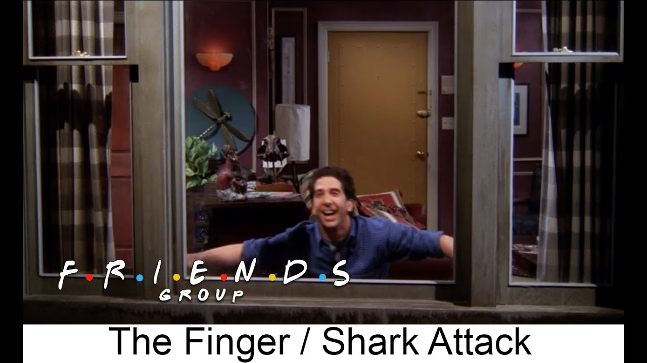 Ross's shark attack and also Ross's friendly finger giving!!!! - YouTube