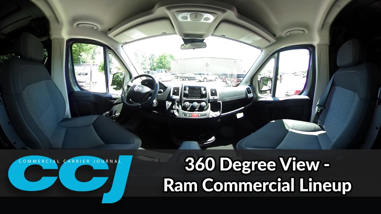360 Degree View - Ram Commercial Lineup: Ram ProMaster City, Ram ...