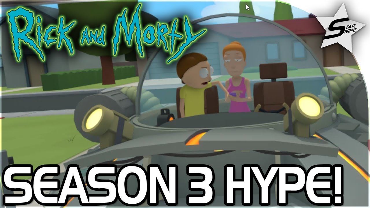 "RICK AND MORTY VR, SEASON 3 HYPE!!!" - Rick and Morty: Virtual Rick ...