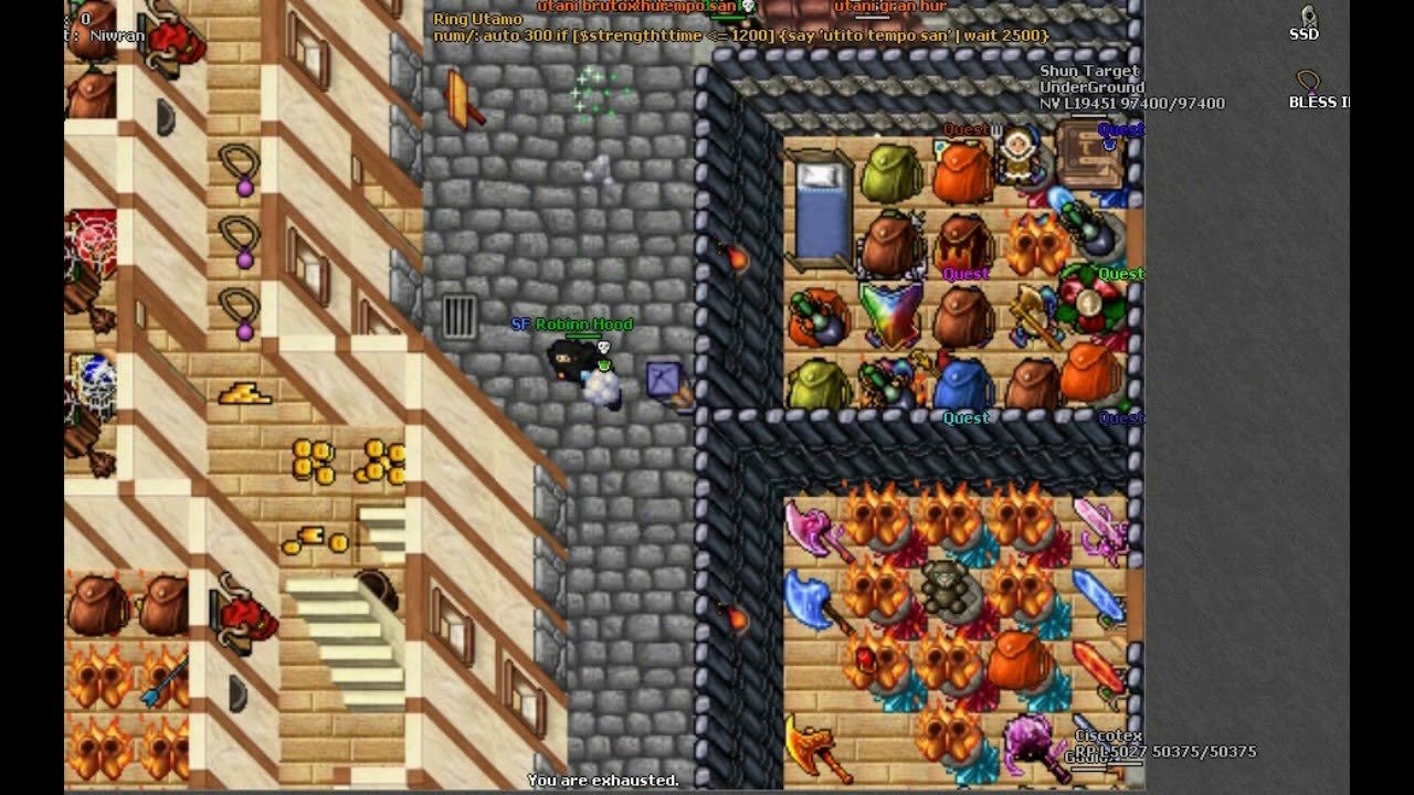 War Tibia Demolidores ~ Red Devils X The Beibos - YouTube