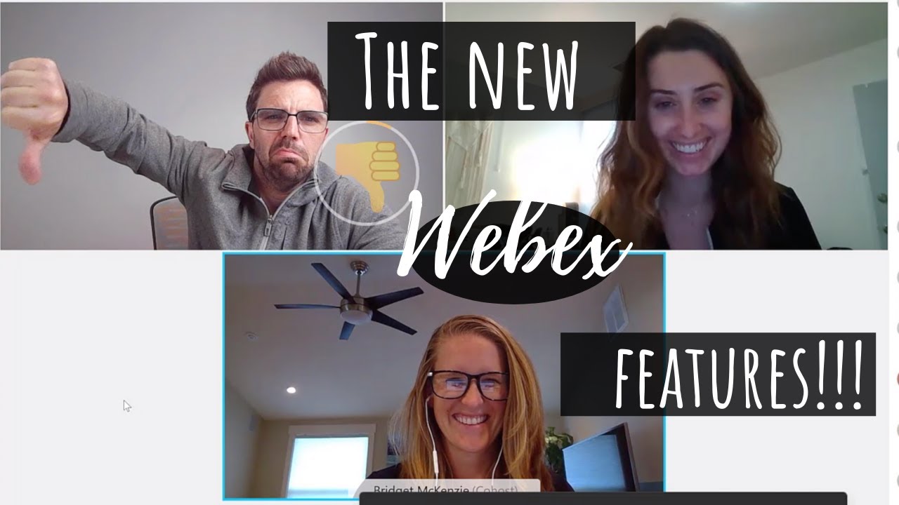 The NEW Cisco Webex Features!! - YouTube