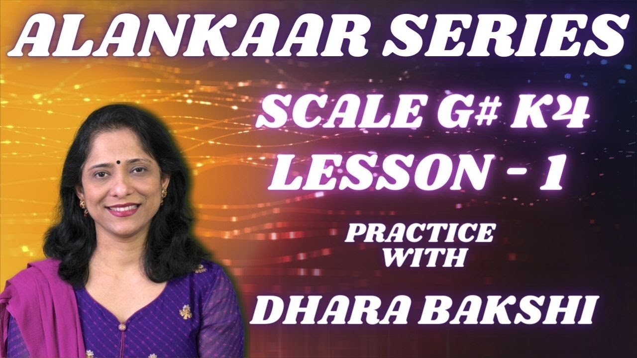 Alankar Practice Lesson - 1 | Scale K-4 | G# - YouTube