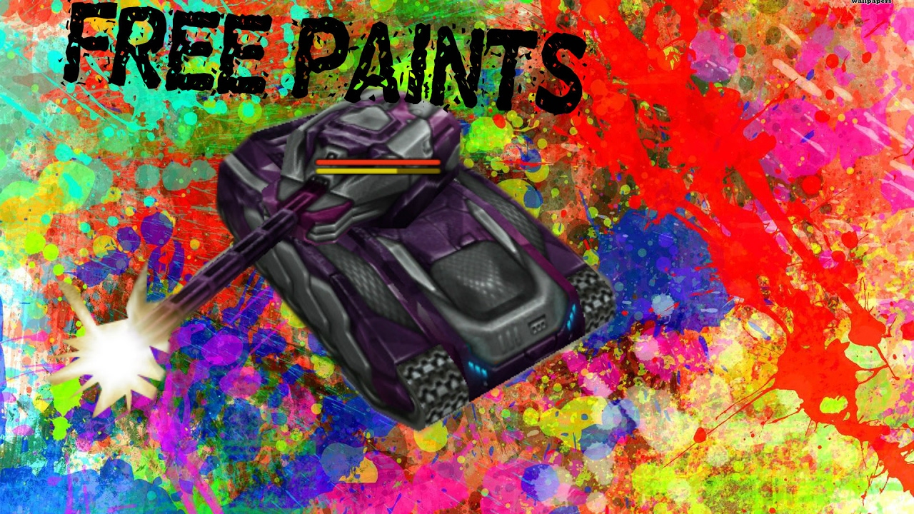 Tanki Online | FREE PAINTS | TUTORIAL | - YouTube