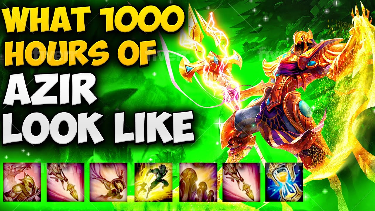 What 10 Years of Azir Looks Like - YouTube