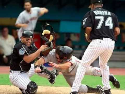 Baseball Collisions - YouTube