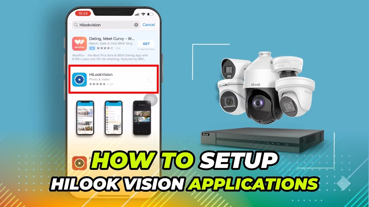 How to Setup HiLook Vision App - YouTube