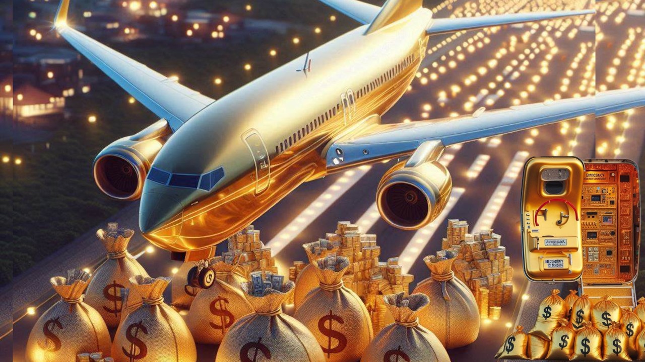 GOLD Boeing 737 Cursed Aviation planes | AI ART story - YouTube