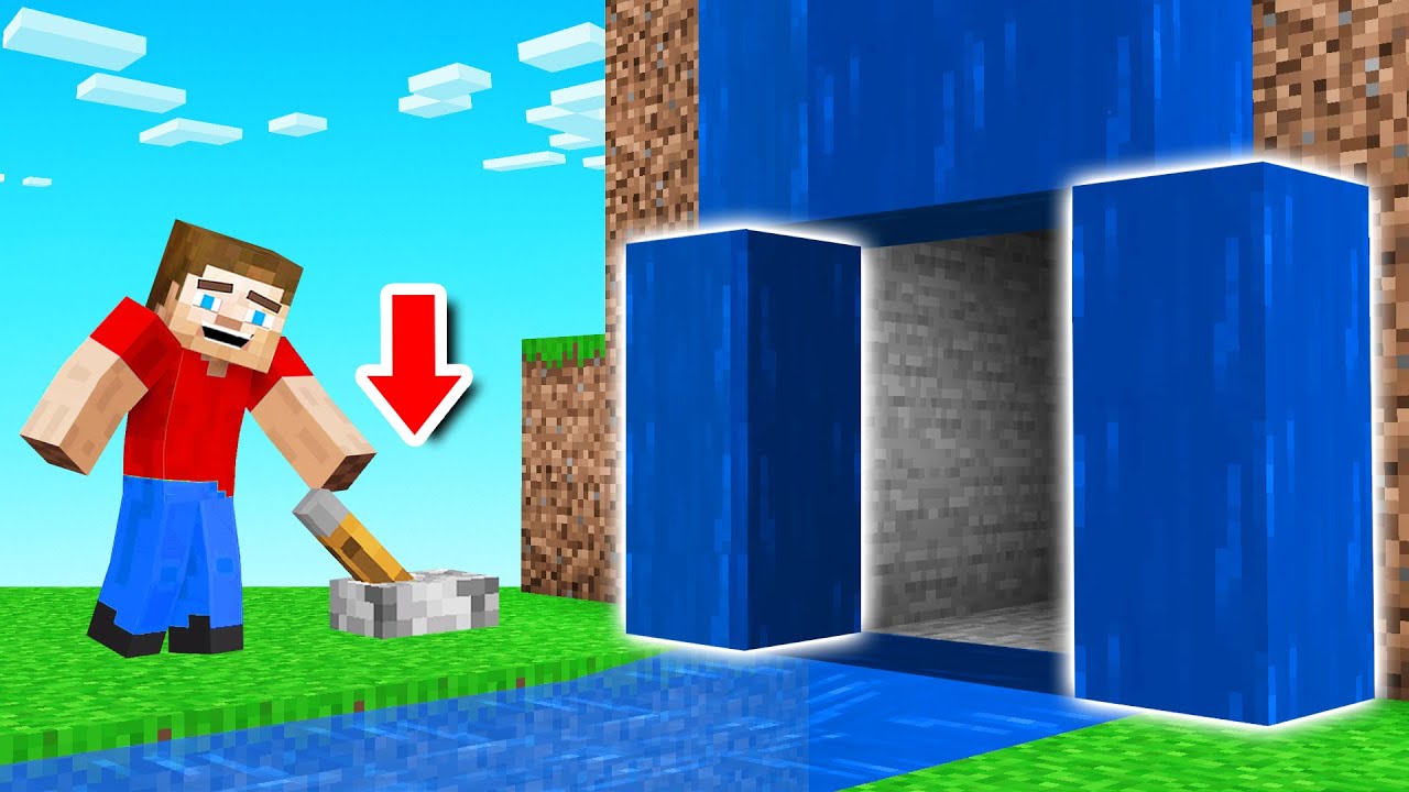 Only 1% PLAYERS Can FIND This SECRET ENTRANCE! (Minecraft) - YouTube