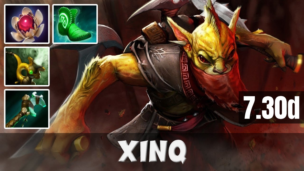 XinQ | Bounty Hunter | Dota 2 Pro Gameplay - Patche 7.30d - YouTube