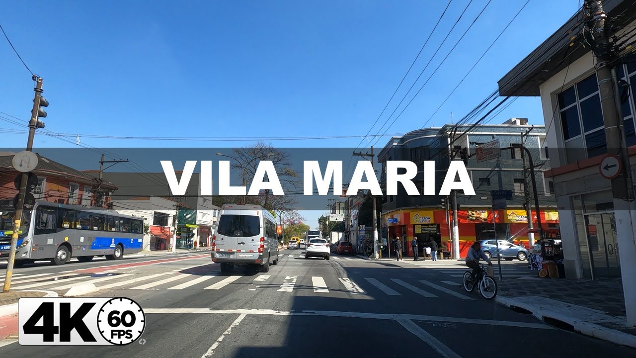[4K60fps] Driving Vila Maria Sao Paulo Brazil -MT4K- - YouTube