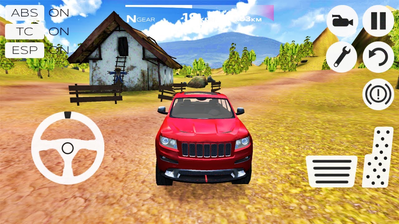 Extreme SUV Driving Simulator 3D: Red Suv Offroad Driving - Android ...