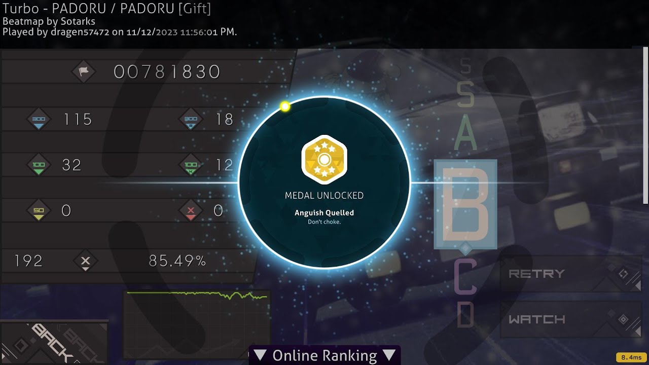 random osu play #4 | PADORU PADORU - YouTube