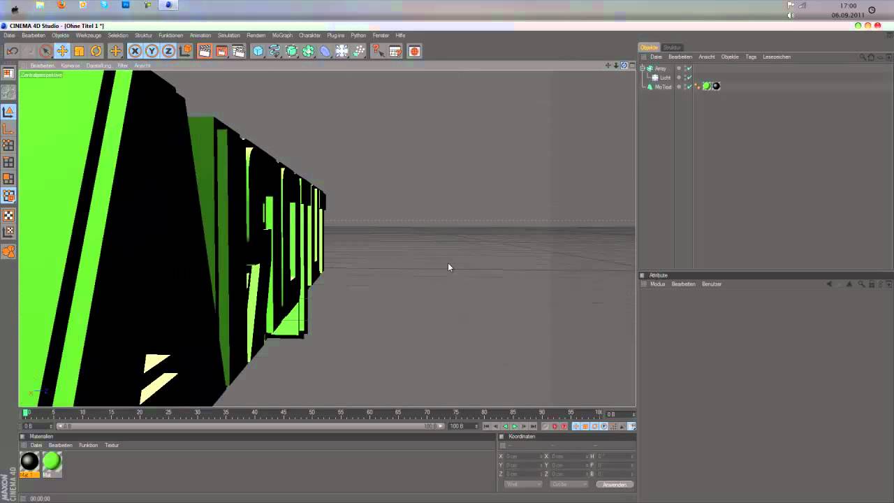 Cinema 4D 3D Text erstellen | Tutorial #01 [HD] - YouTube