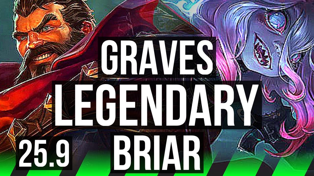 GRAVES vs BRIAR (JGL) | Legendary | KR Master | 25.9 - YouTube