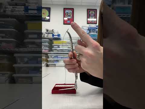 Loading a Heaney Needle Holder - YouTube