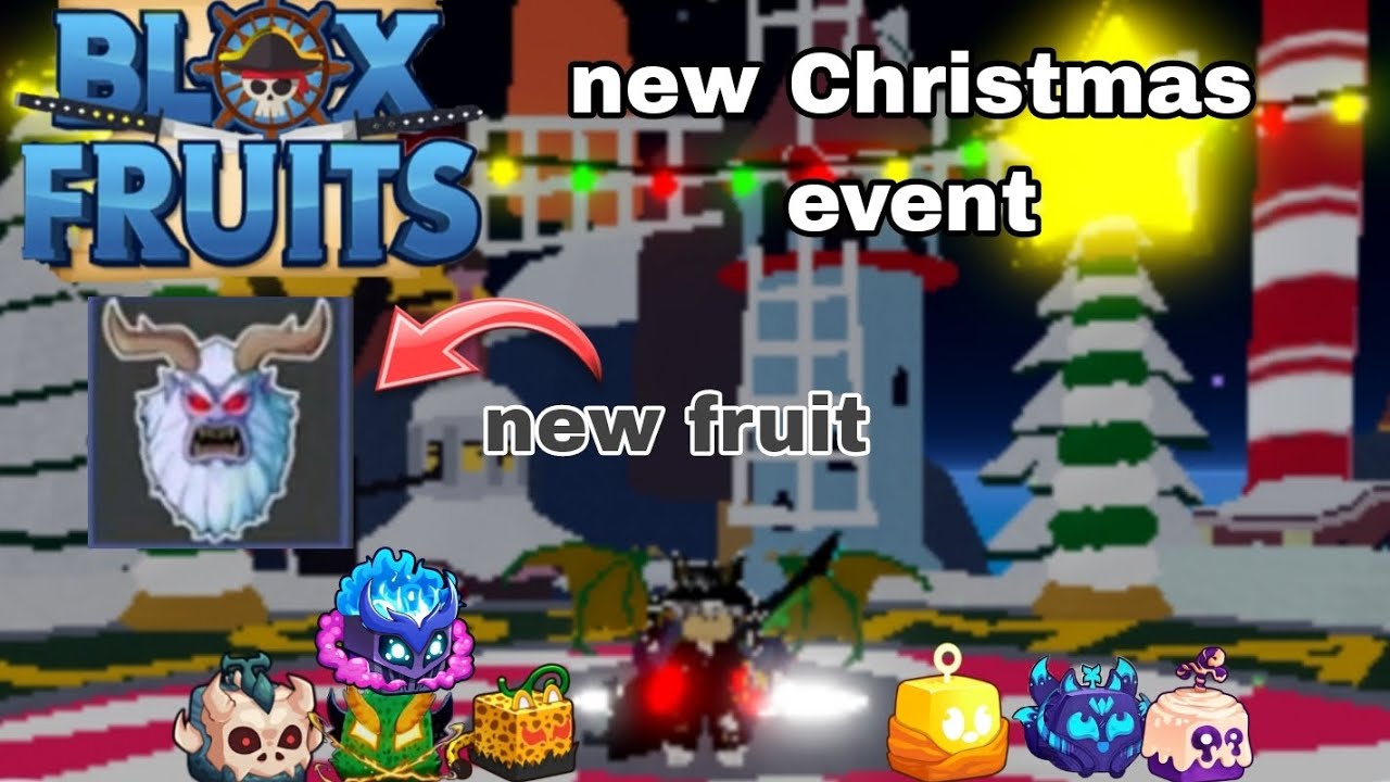 blox fruit new Christmas event and also come new fruit new rework sea ...