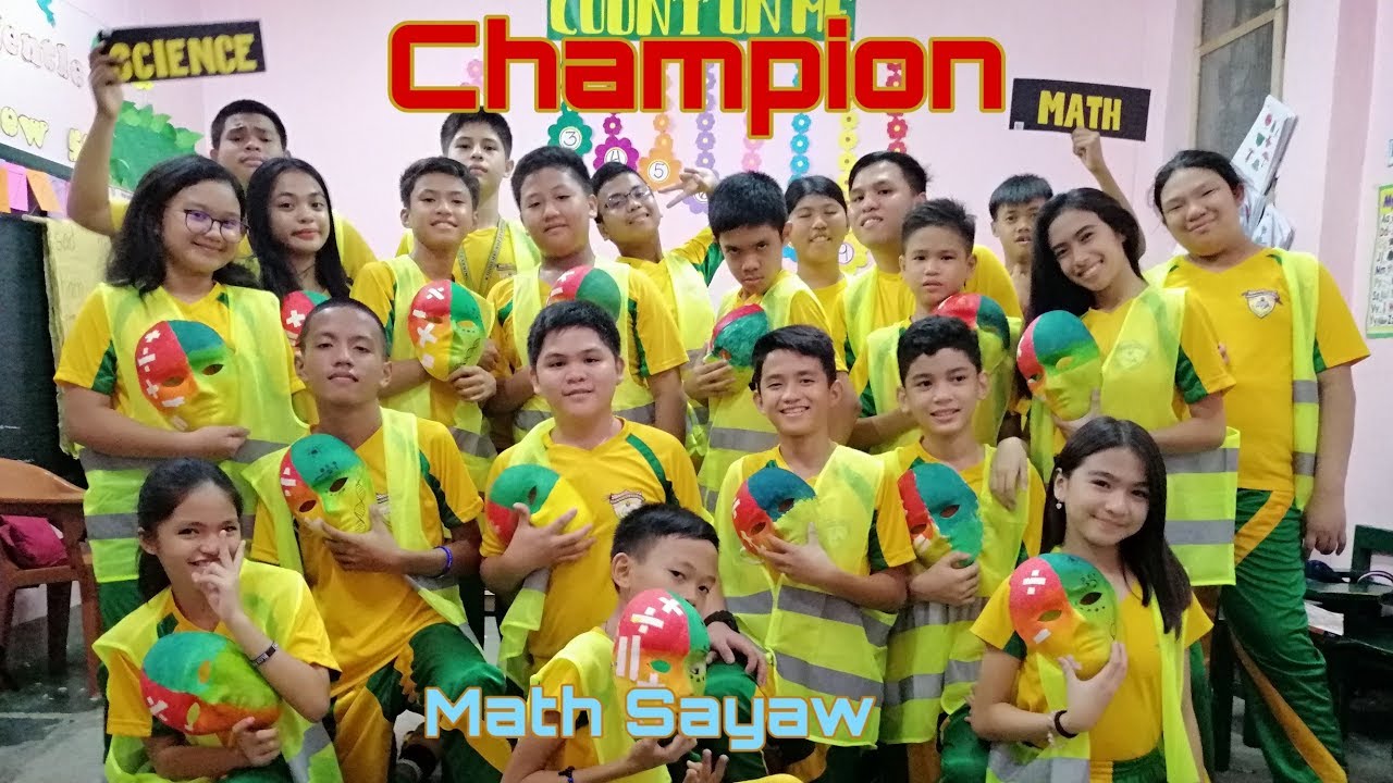 Math Sayaw 2019 Champion - YouTube