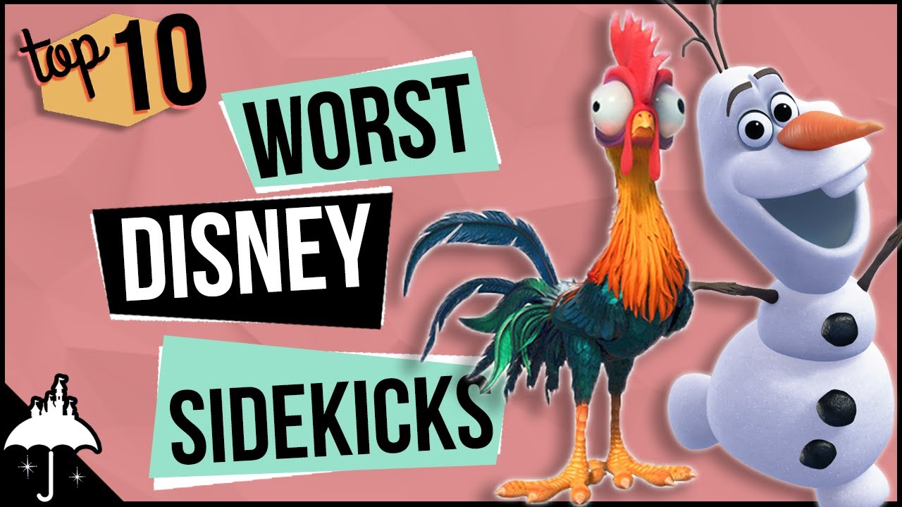 Top 10 Worst Disney Animated Sidekicks - YouTube
