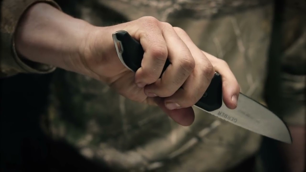Gerber Moment Fixed Blade, Drop Point - nóż myśliwski, terenowy typu ...
