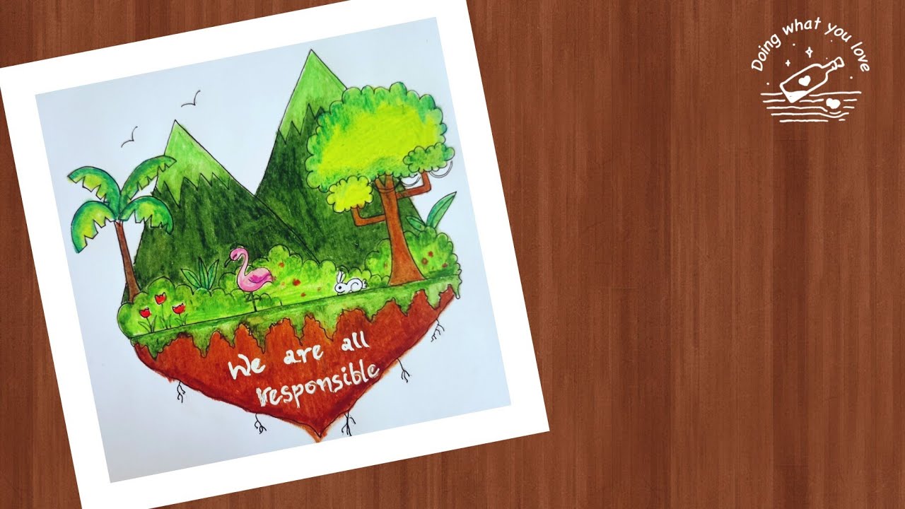 World Environment Day Special Art Session For Kids 🌿Free Drawing ...